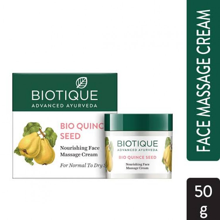 Biotique Advanced Ayurveda Bio Quince Seed Nourishing Face Massage ...