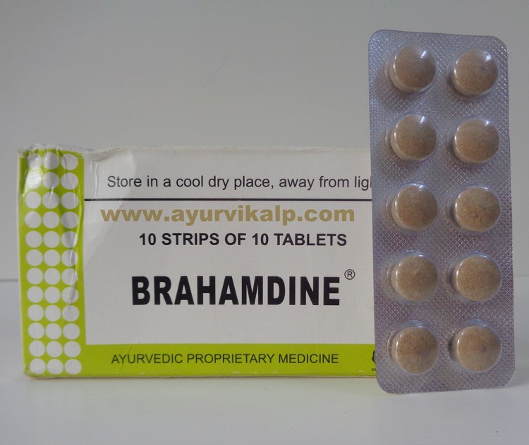 J & J Dechane, BRAHAMDINE, 100 Tablets, Uterine Tonic | United States