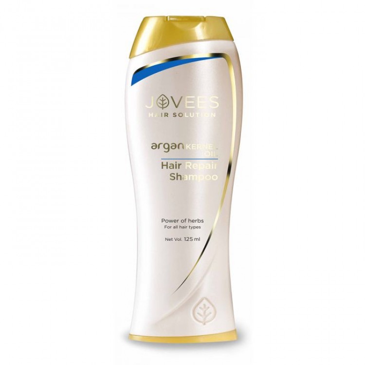 Jovees Hair Solution Argan Kernel Oil Hair Repair Shampoo, 125 ml ...