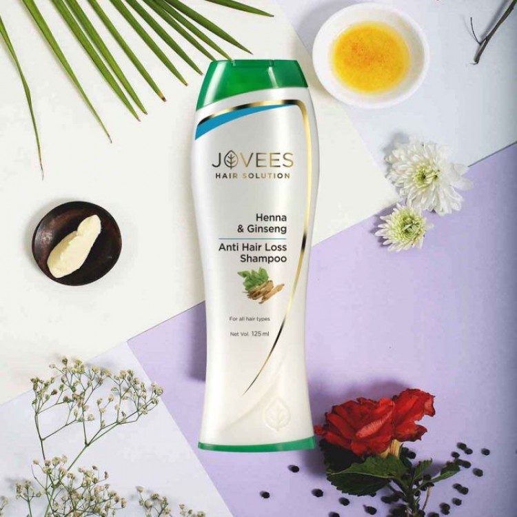 Jovees Hair Solution Henna and Ginseng Anti Hair Loss Shampoo | United ...