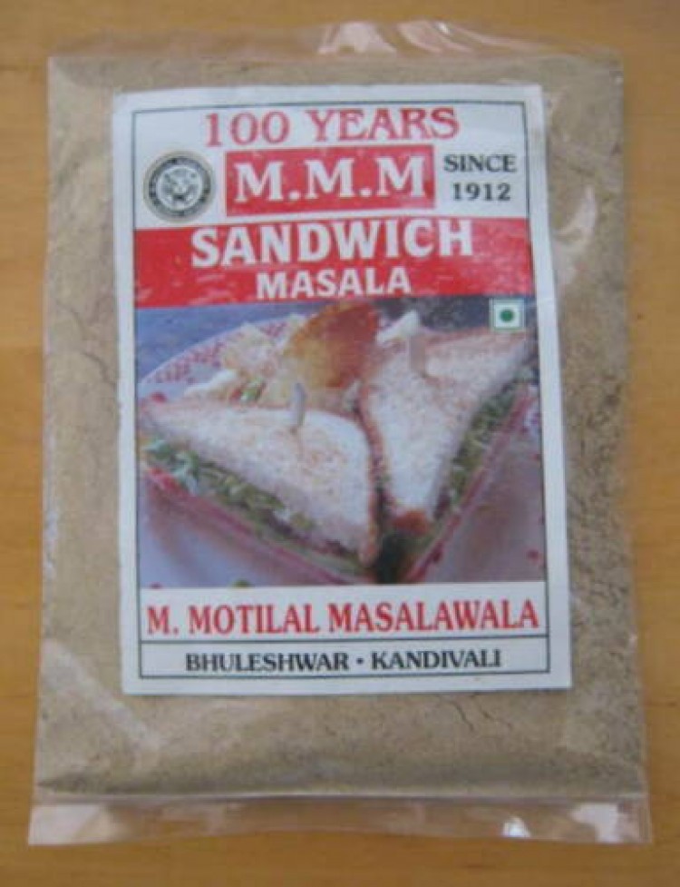 M Motilal Masalawala, SANDWICH MASALA, Blended Spices, 50g, 1.75oz ...